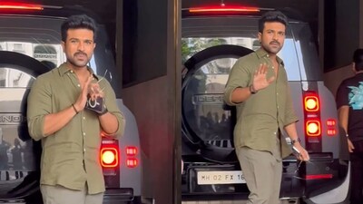 Ram Charan Looks Handsome In Comfy Casuals As He Gets Papped In The ...