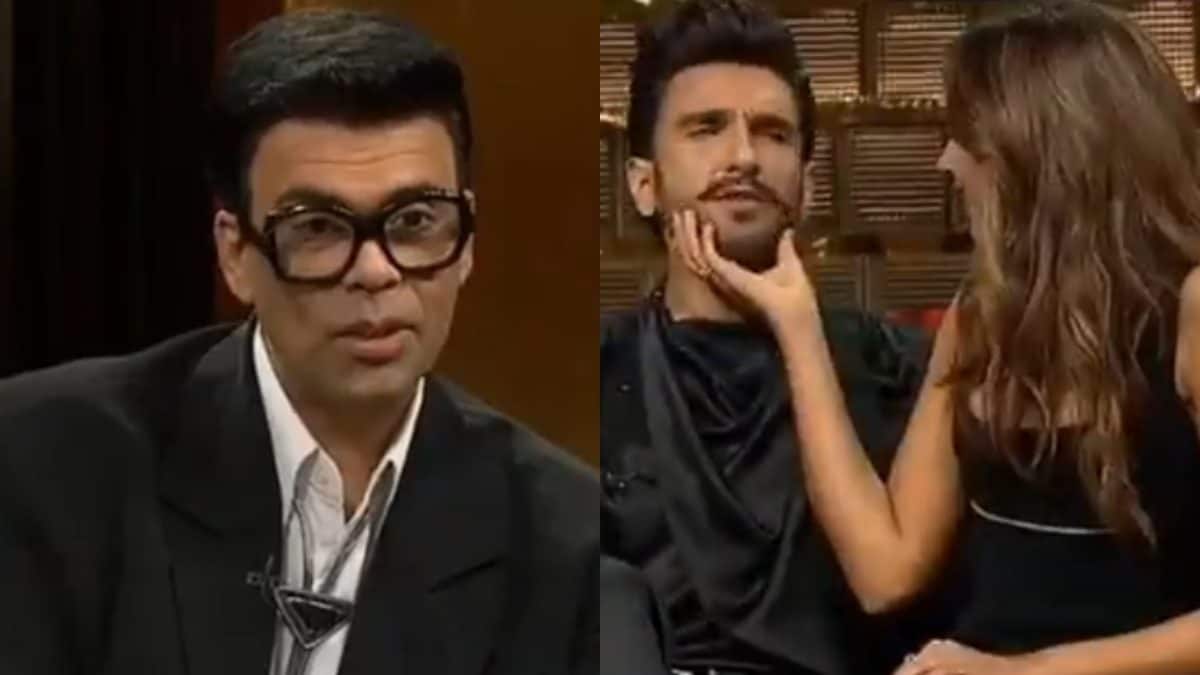 Koffee With Karan 8: Ranveer Kisses Deepika, Talks About Secret ...