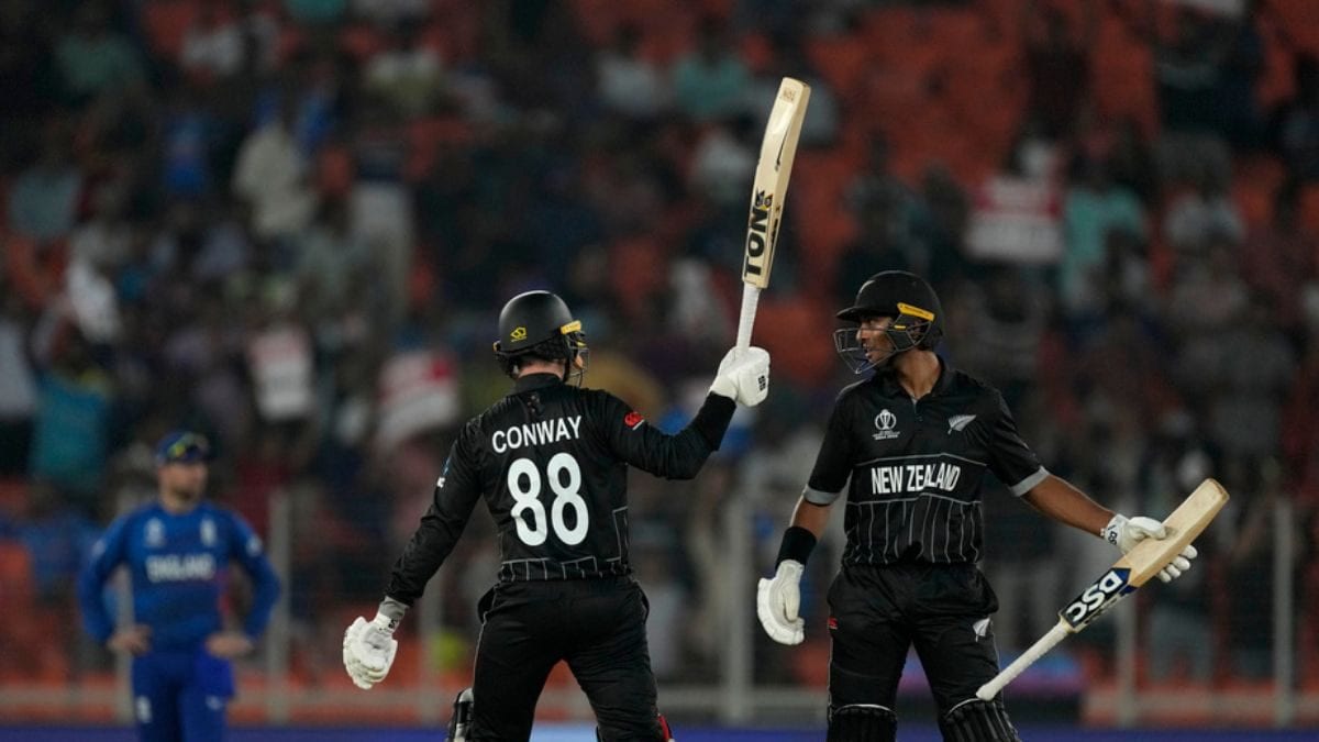 ENG vs NZ: Conway, Ravindra Unbeaten 273-run Partnership Crush England in World Cup Opener ...