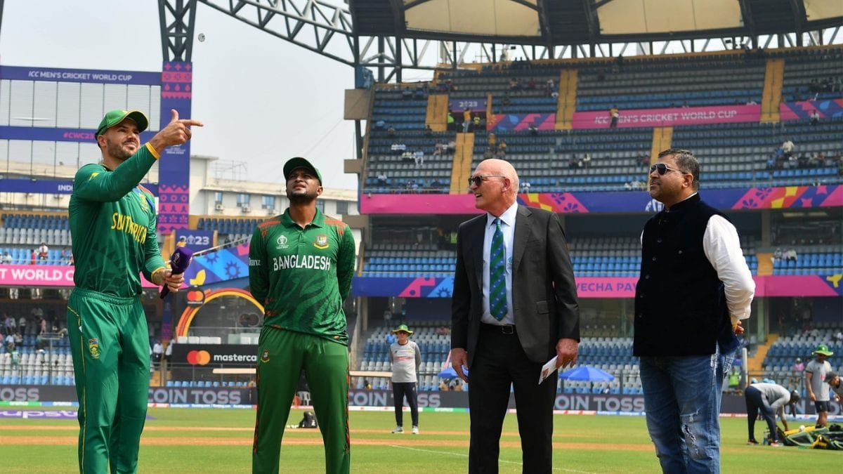 SA vs BAN ICC World Cup 2023 Toss Report: South Africa Opt to Bat ...