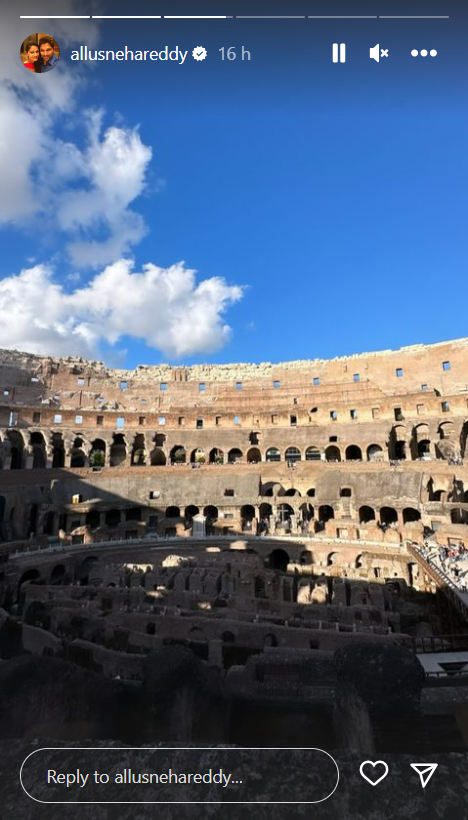 Allu Arjun, Sneha Reddy Enjoy A Romantic Vacay In Rome Ahead Of Varun ...
