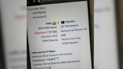 IND vs PAK World Cup Match Scripted?: Netizens Confused Over Viral ...