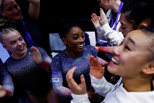 Simone Biles Wins 20th World Title As US Women Seal Team Gold In World Gymnastics Championships ...
