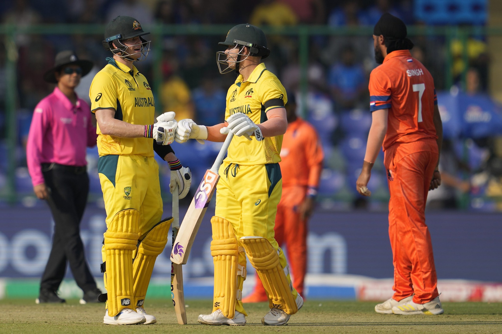 AUS vs NED in Photos: Maxwell, Warner and Zampa Shine After Record Win ...