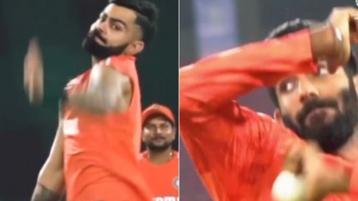 WATCH: Kohli Rolls His Arms Over, Bumrah Bowls Left-arm Off-spin as ...