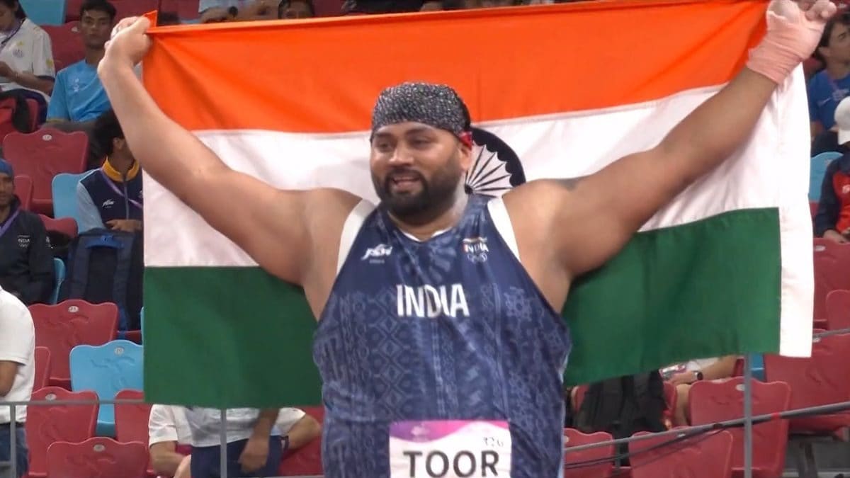 Asian Games: Tajinder Pal Singh Toor Clinches Gold in Men's Shot Put ...