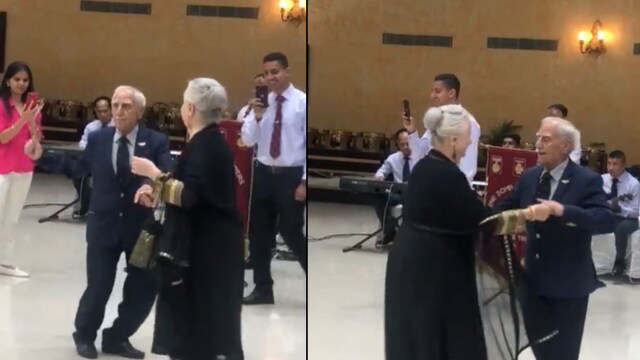 100-year-old Retired Lt General Dancing On His Birthday Party Has Army Officers Saluting His ...