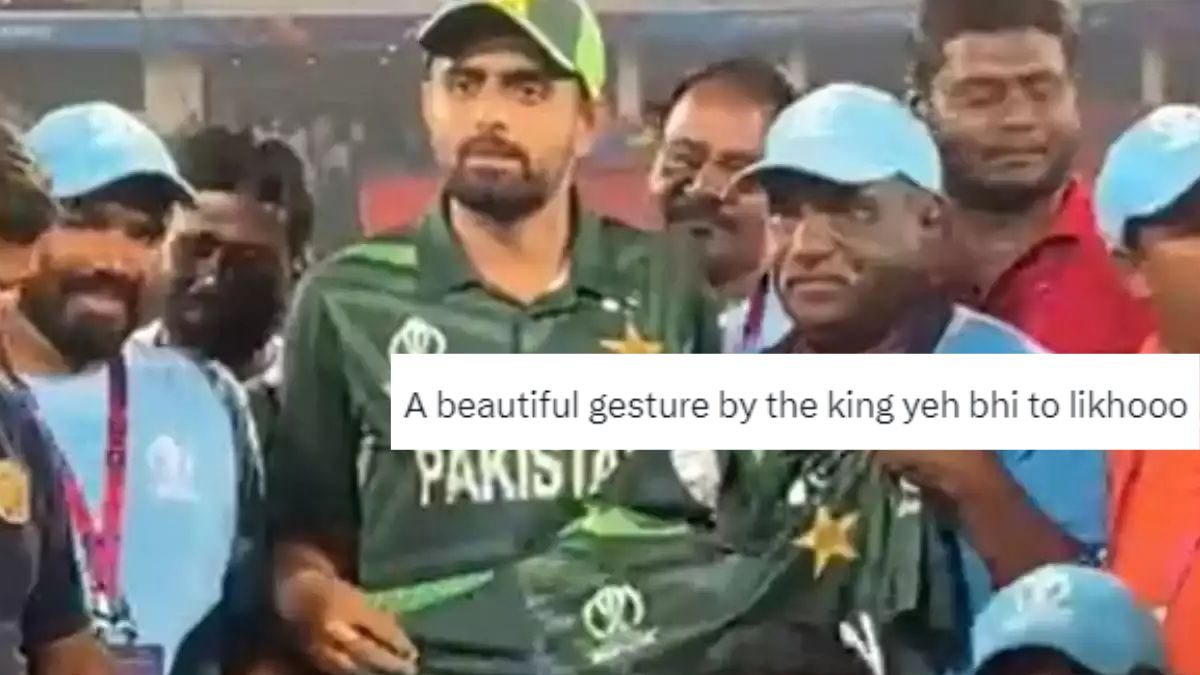 'Call Him King': Babar Azam Fan's Remark On Viral Pic Has Desis Coming ...