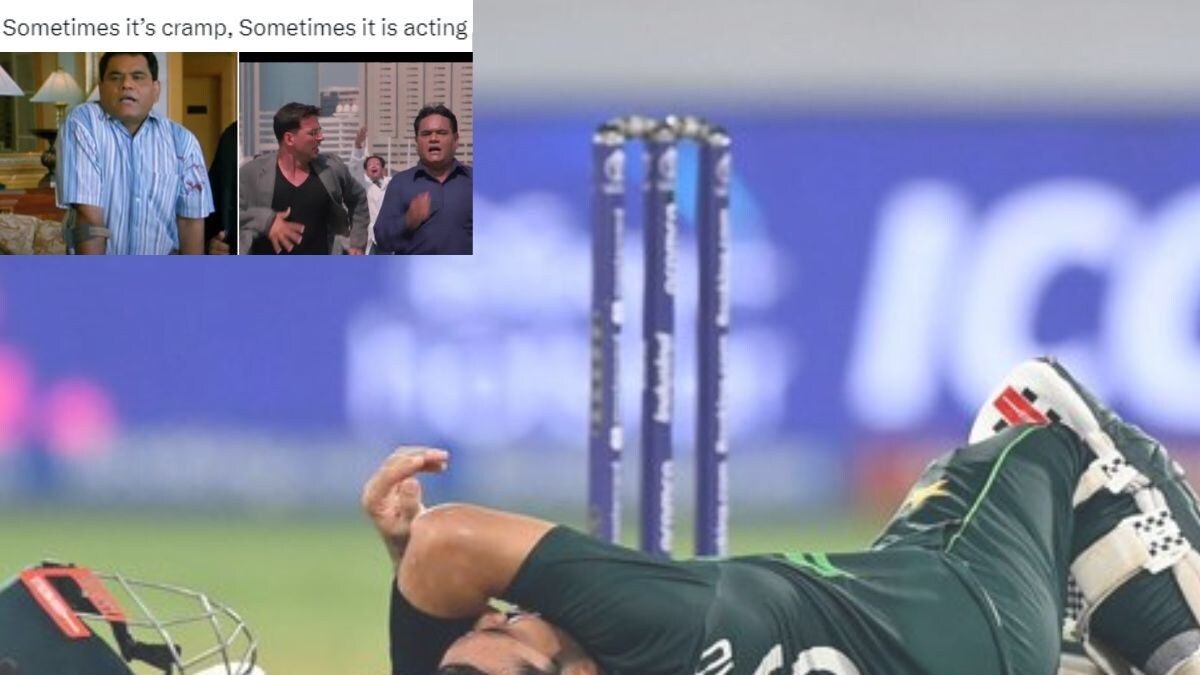 Mohammad Rizwan's 'Sometimes Cramps, Sometimes Acting' Receives Meme ...