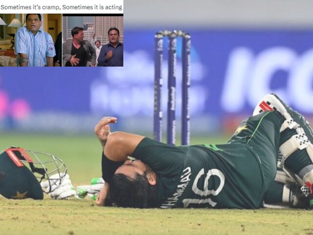 Mohammad Rizwan's 'Sometimes Cramps, Sometimes Acting' Receives Meme ...