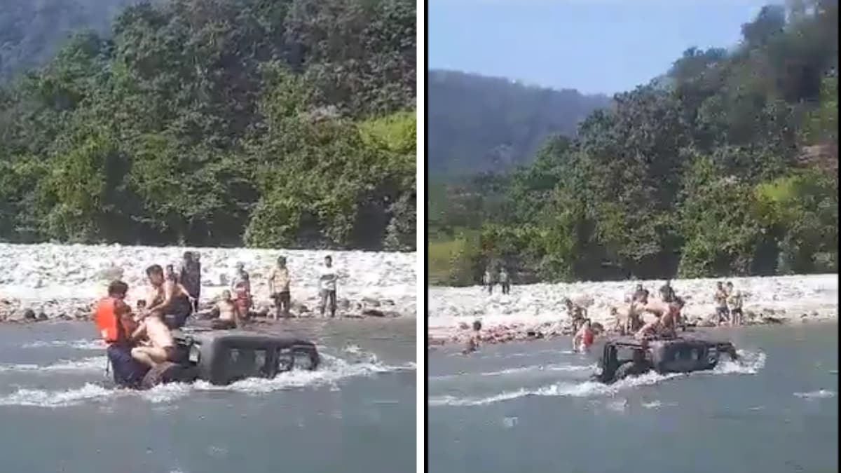 Watch: Close Shave For 3 Men Trying To Cross Uttarakhand River In Their ...