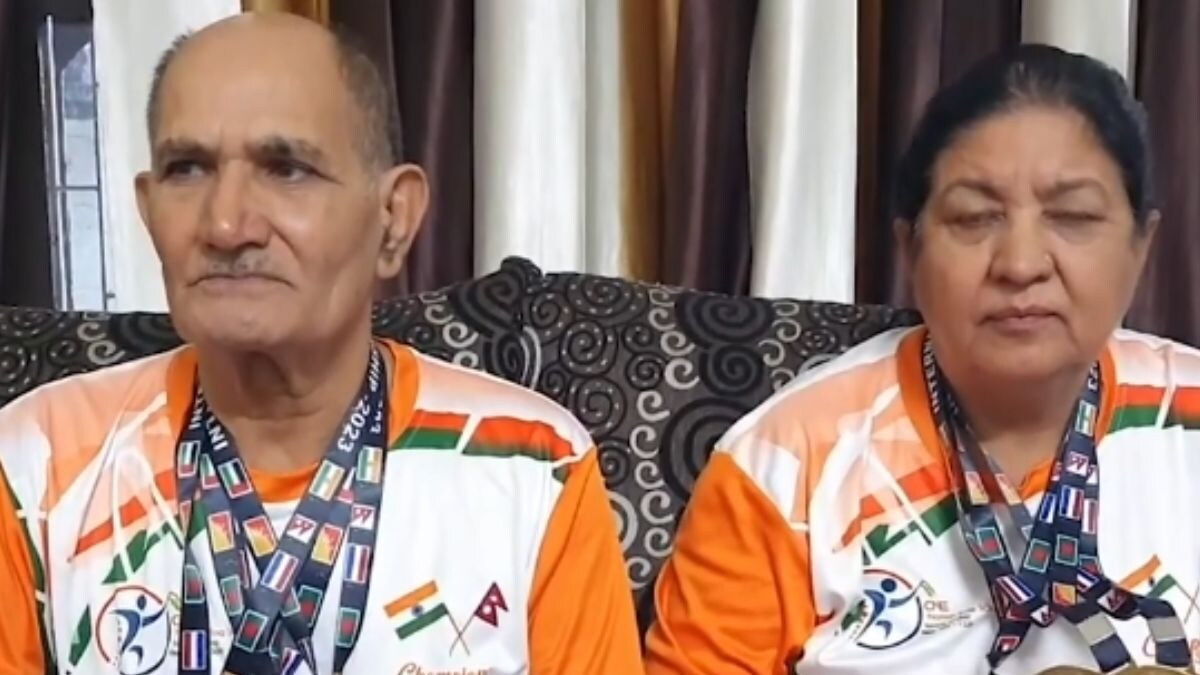 Rohtak Couple Shatters Age Barriers With Over 100 Medals In Veteran ...