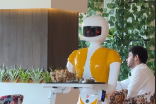 Dine with AI-Powered Robot Waiters At This Restaurant In Lucknow - News18