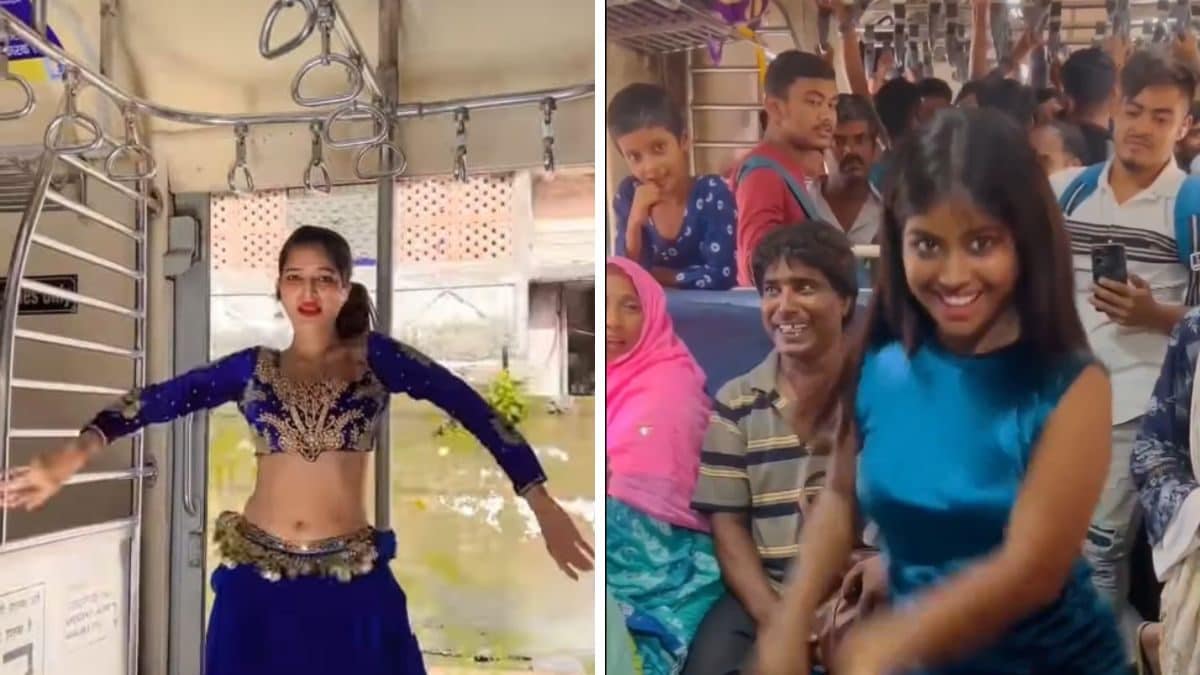 Watch: Girl Dances To Bhojpuri Beats Inside Crowded Train; Internet ...