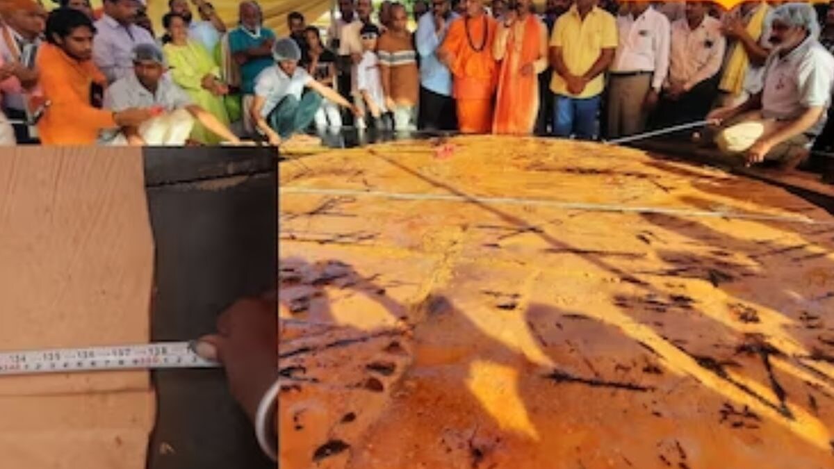 World's Largest Roti Made In Rajasthan And It Weighs 171 Kg - News18