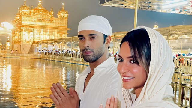 Pulkit Samrat Visits Golden Temple With Girlfriend Kriti Kharbanda To ...