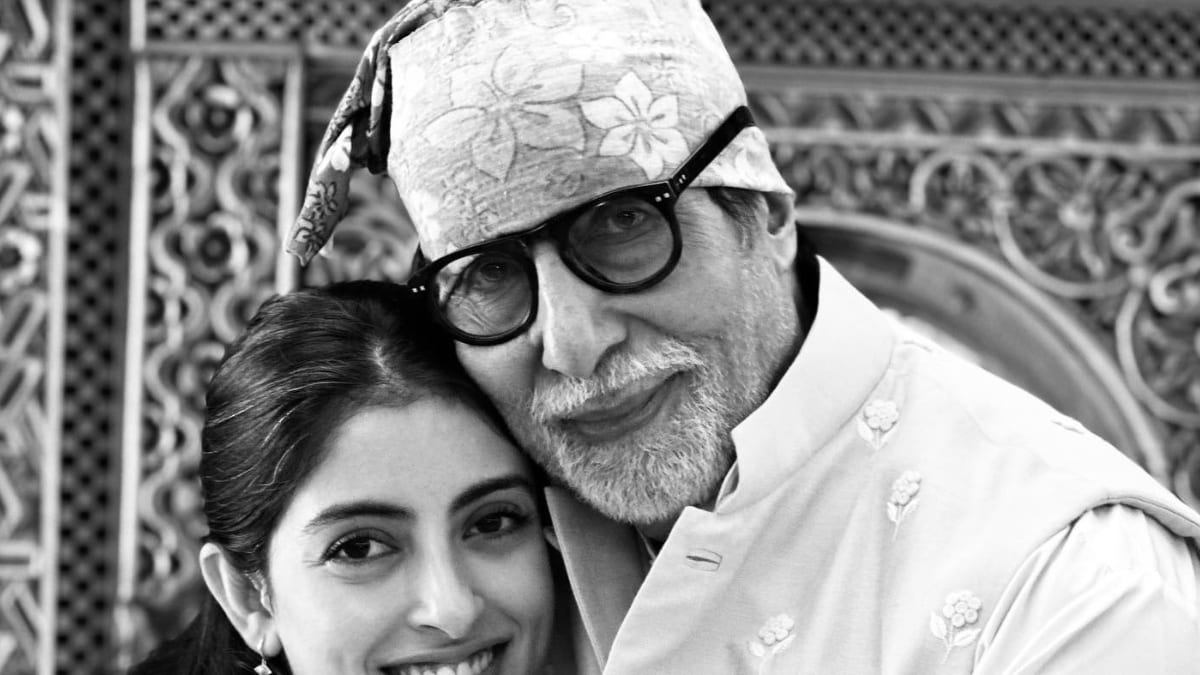To ‘Nana’ Amitabh Bachchan, A Loving Birthday Note From Navya Naveli ...