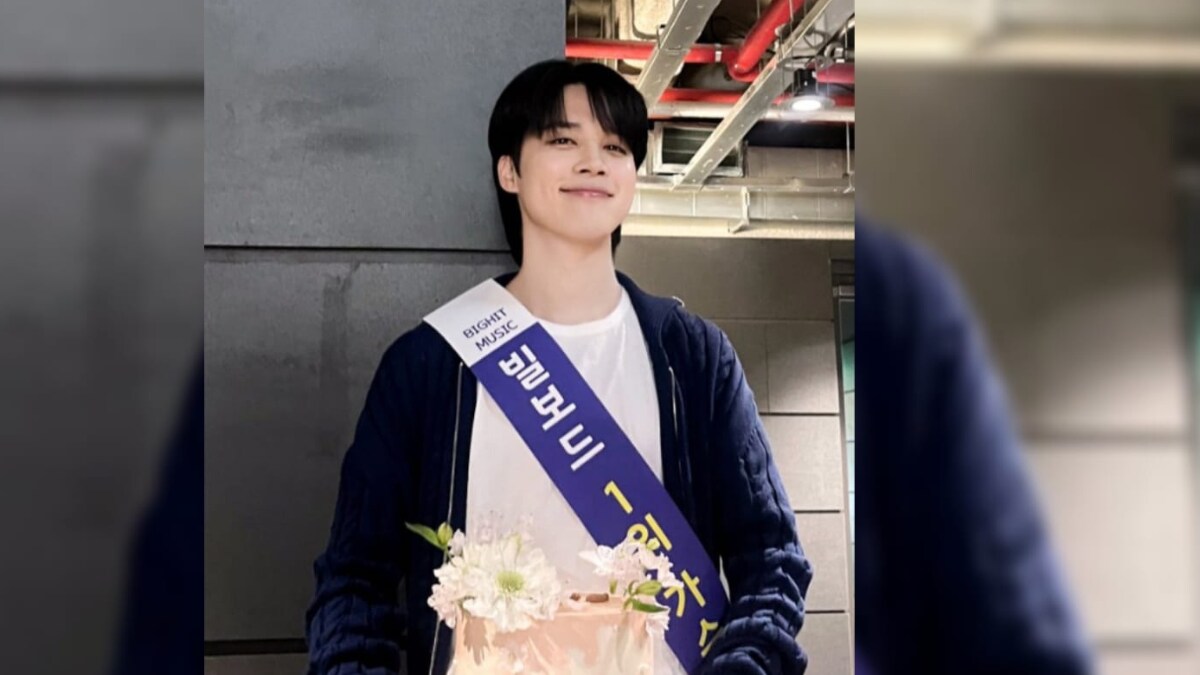 ICYMI: Jimin Celebrates Like Crazy's Hot 100 Milestone In Low-Key Cake ...