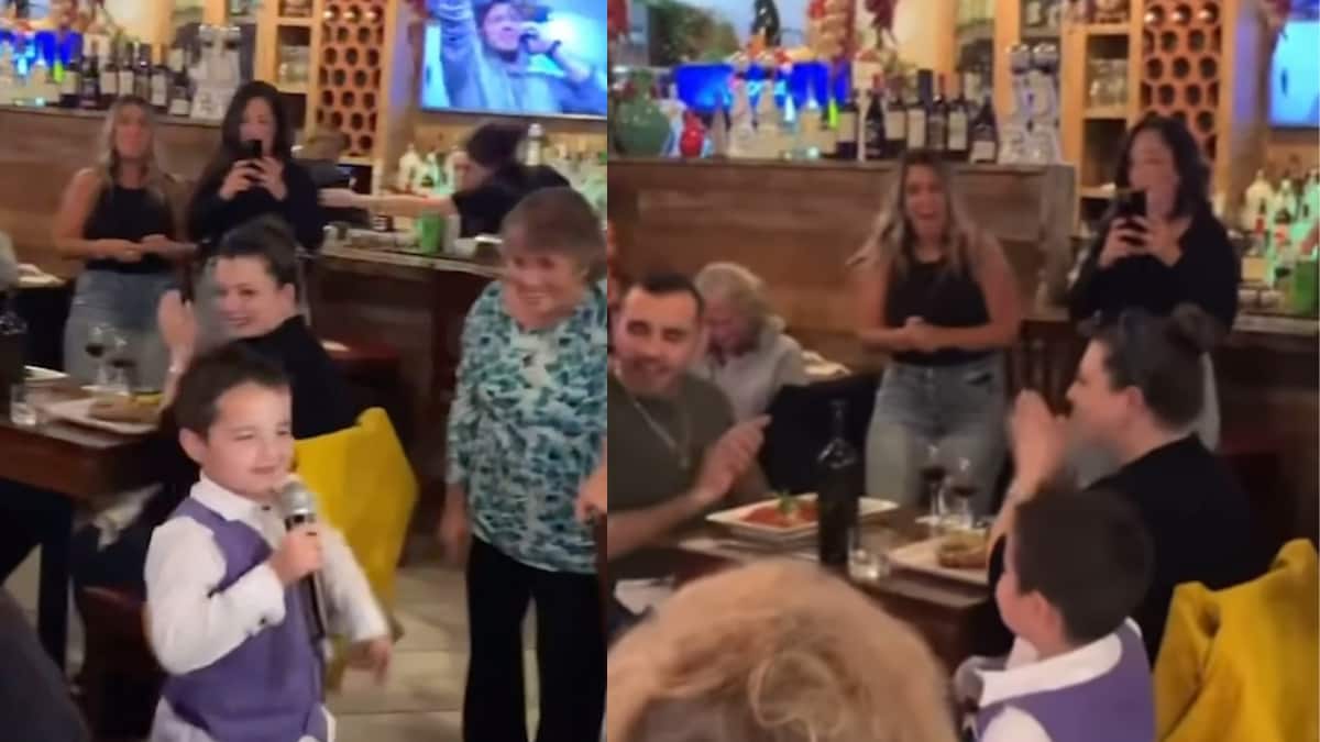 Seven-Year-Old Steals The Show At Local Eatery In New York With ...