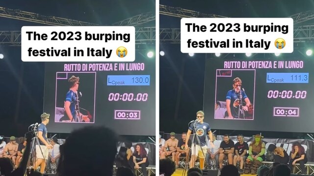 Italy Hosts Burping Festival And Contest Every Year; Yes, You Read That ...