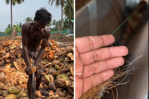 This Sustainable Technique Of Making Ropes Using Coconut Shells Is ...