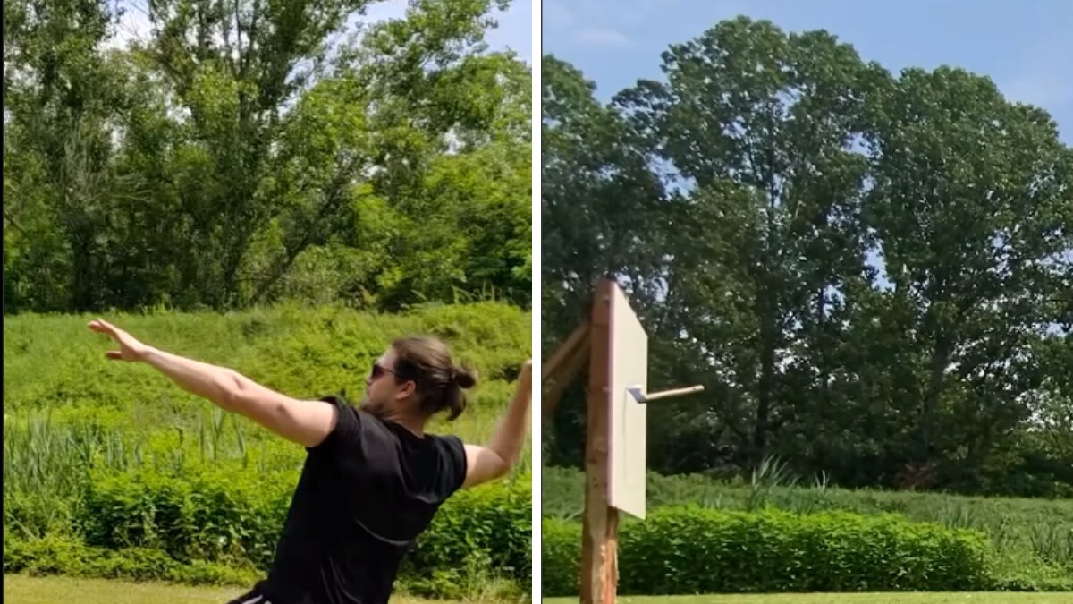 The World Record For Farthest Distance Axe Throw Goes To This Italian ...