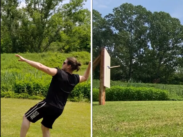 The World Record For Farthest Distance Axe Throw Goes To This Italian ...