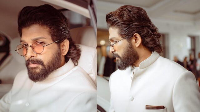 National Awards 2023: Allu Arjun Opts For Ivory White Suit, Pushpa Star ...