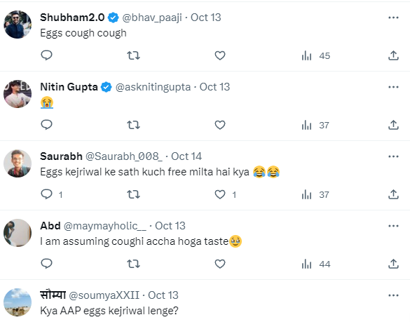 Eggs Kejriwal? 'X' User's Post Unveils Indian Recipe Internet Never ...
