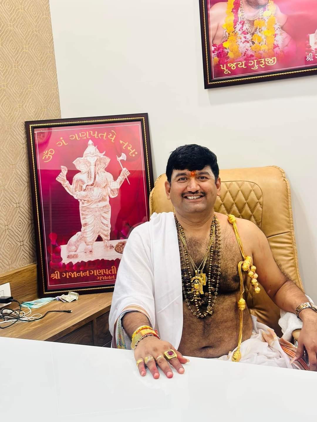 This Self-Styled Godman From Gujarat Wears Golden Thread To Prove ...