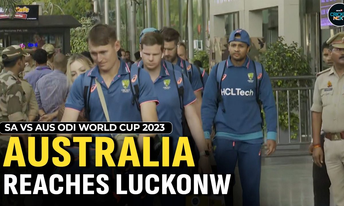 ODI World Cup 2023: Australia Team reaches Lucknow for clash against ...