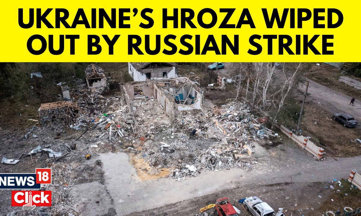 Russian missile kills at least 52 in the Ukrainian village of Hroza ...