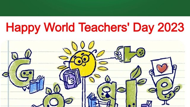 World Teachers' Day 2023: Google Doodle Celebrates the Hard Work and ...