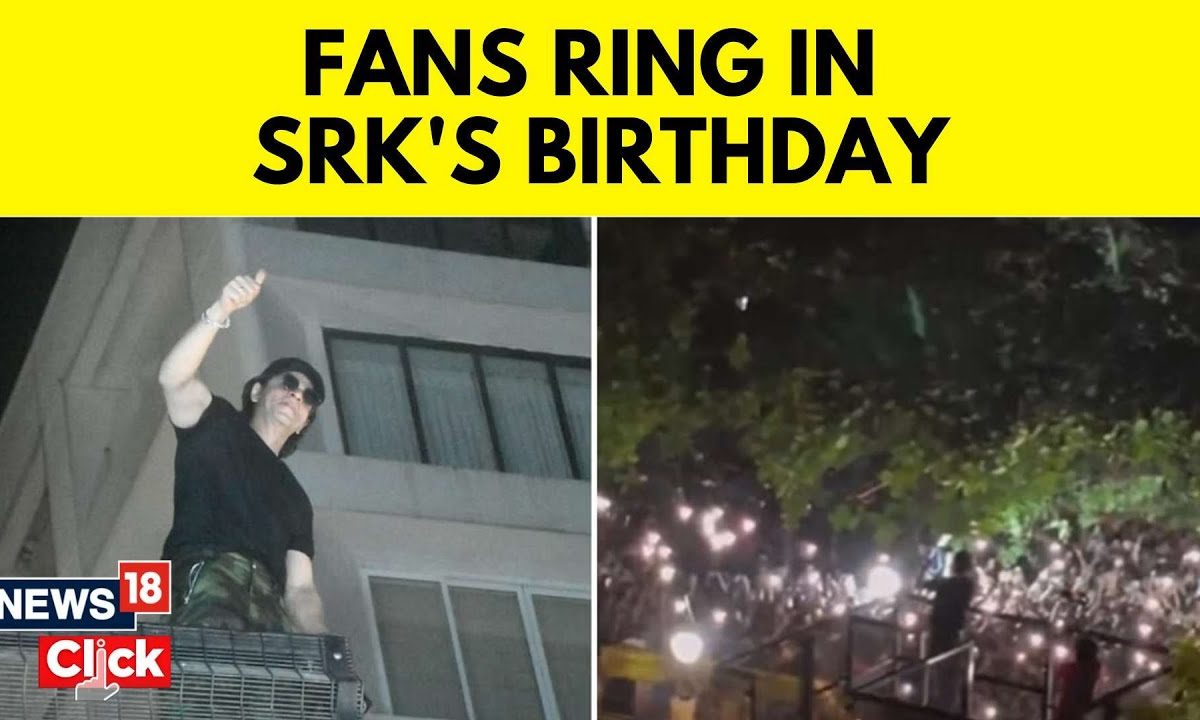 SRK Fans Gather Together To Celebrate Shah Rukh Khan's Birthday ...