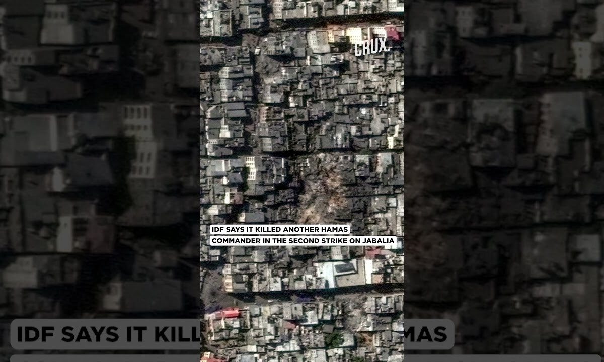 Jabalia before and after: Satellite images show Gaza camp destruction ...