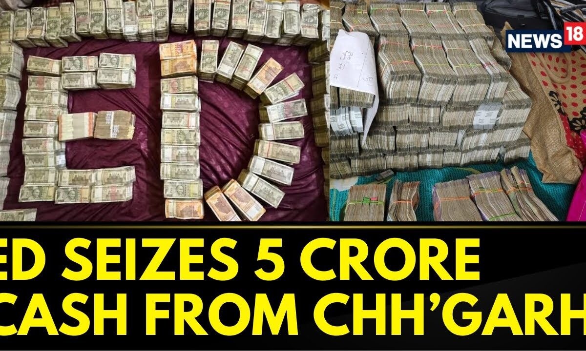 5 Crore Cash Seized In Poll-Bound State Of Chhattisgarh In Mahadev ...