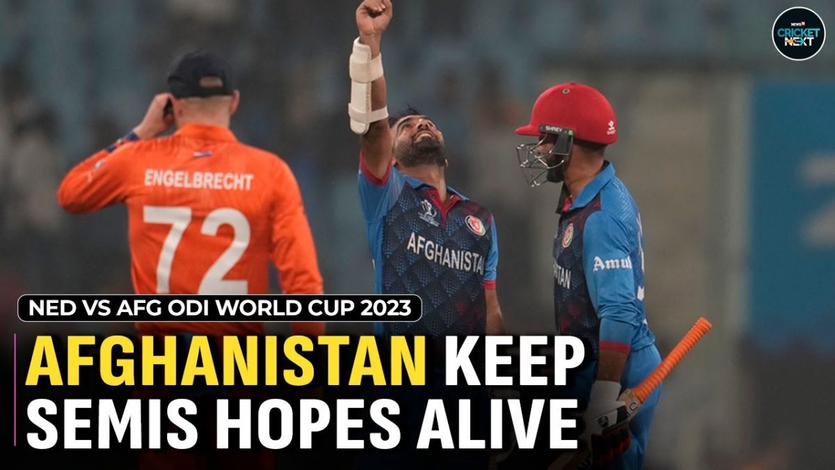 NED vs AFG ODI World Cup 2023: Afghanistan beat Netherlands by 7 ...