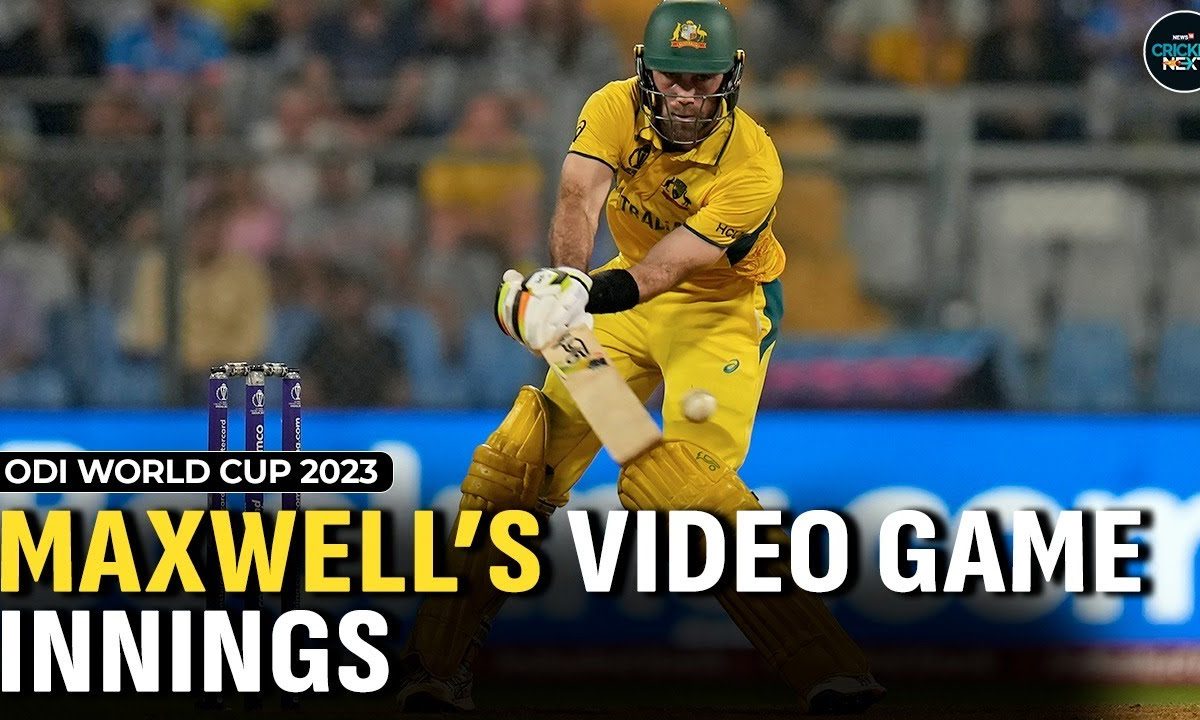 Glenn Maxwell Smashes Unreal 200, Leads Australia to Beat Afghanistan ...