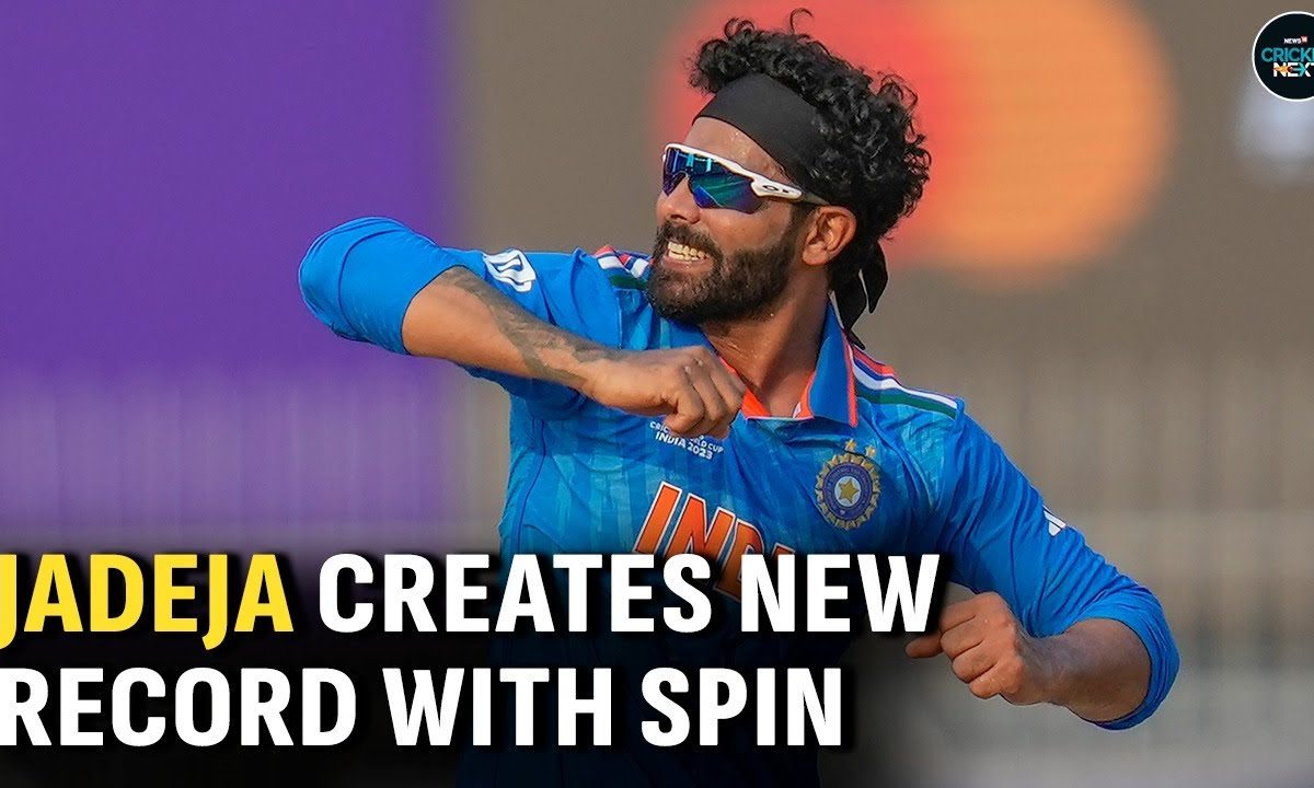 Ravindra Jadeja Sets a New Indian World Cup Record With Spin Magic In ...
