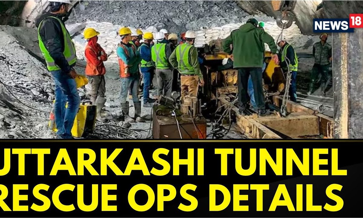 Uttarkashi Tunnel Rescue Operation | 40 Workers Still Trapped , Rescue ...