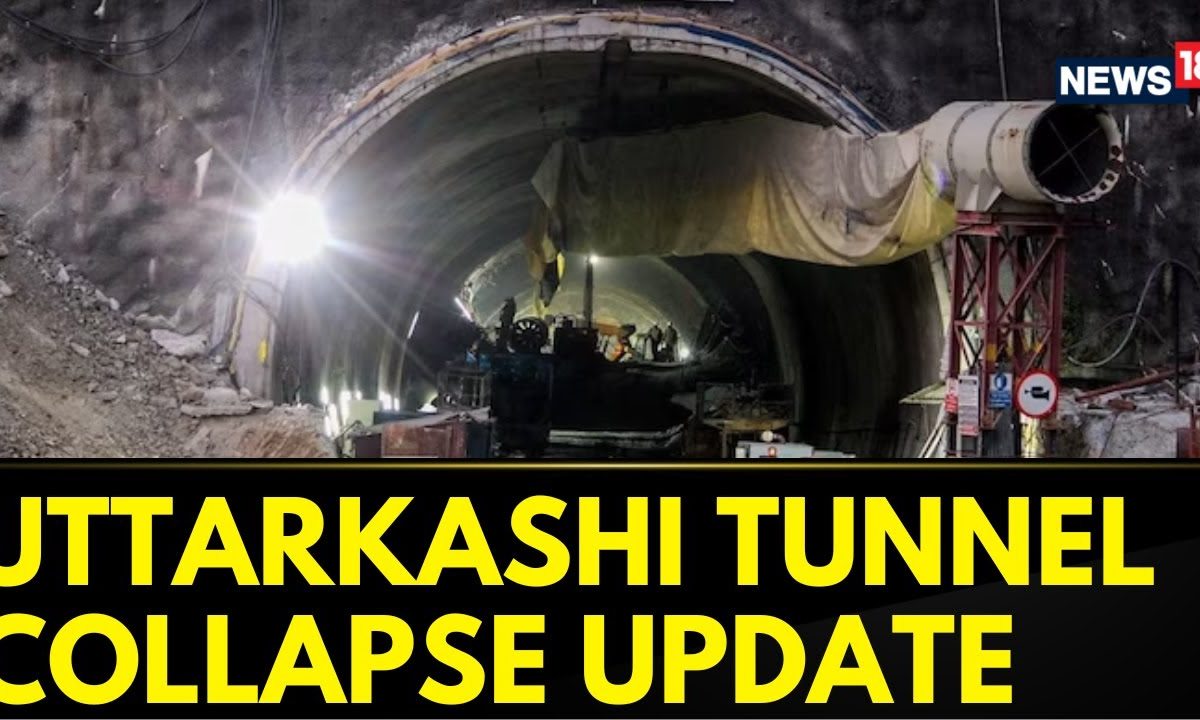 Uttarkshi Tunnel Collapse | Rescue teams Began To Insert A 6-Inch ...