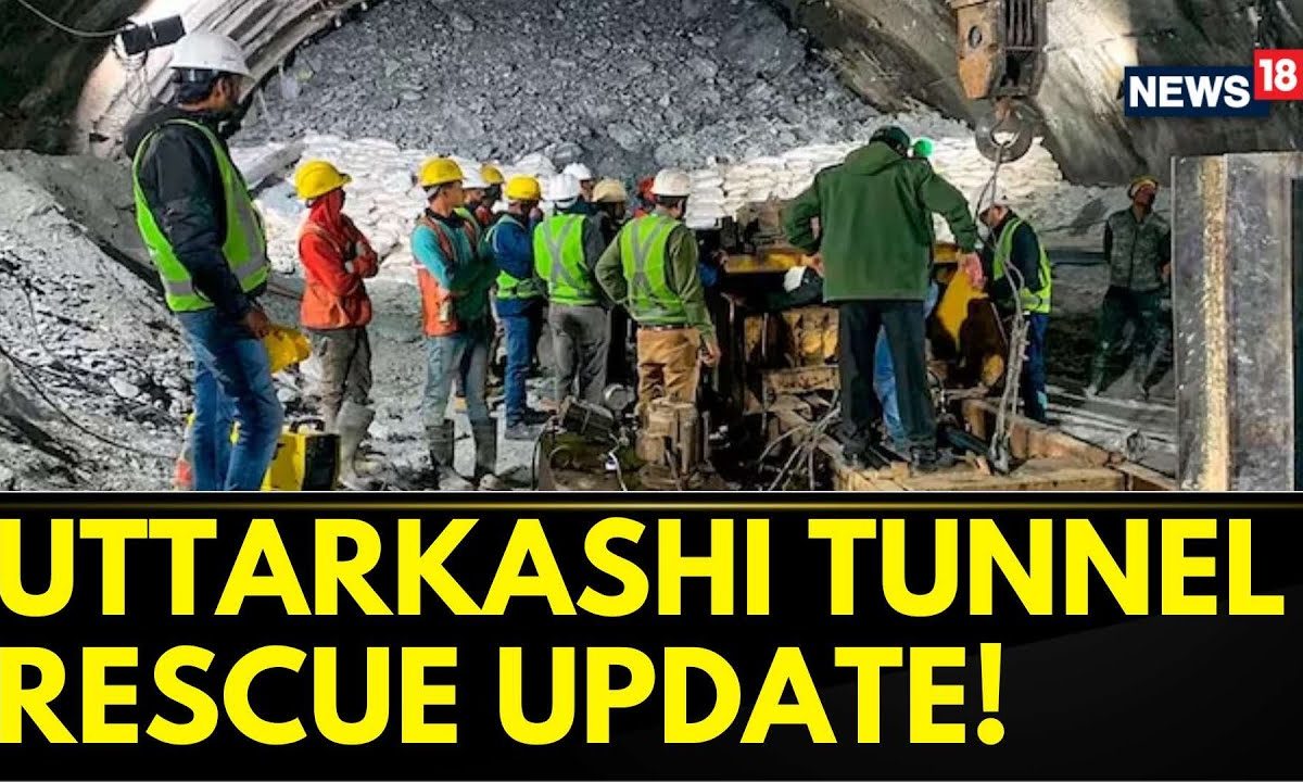 Uttarakhand Tunnel Rescue | Horizontal Drilling Reaches The 51.5m Mark ...