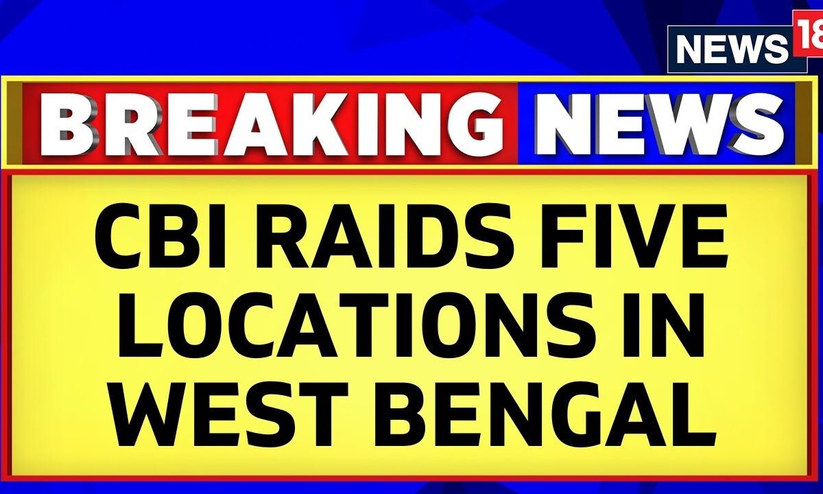 West Bengal News | CBI Conducts Raids Across Five Locations In Bengal | Recruitment Scam ...