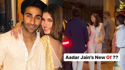 Aadar Jain Arrives at Kareena's Diwali Bash With Mystery Woman After ...