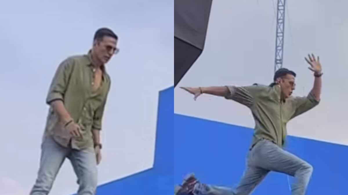 Akshay Kumar Performs Daredevil Stunt For A Brand, Fans Say 'Fit And ...