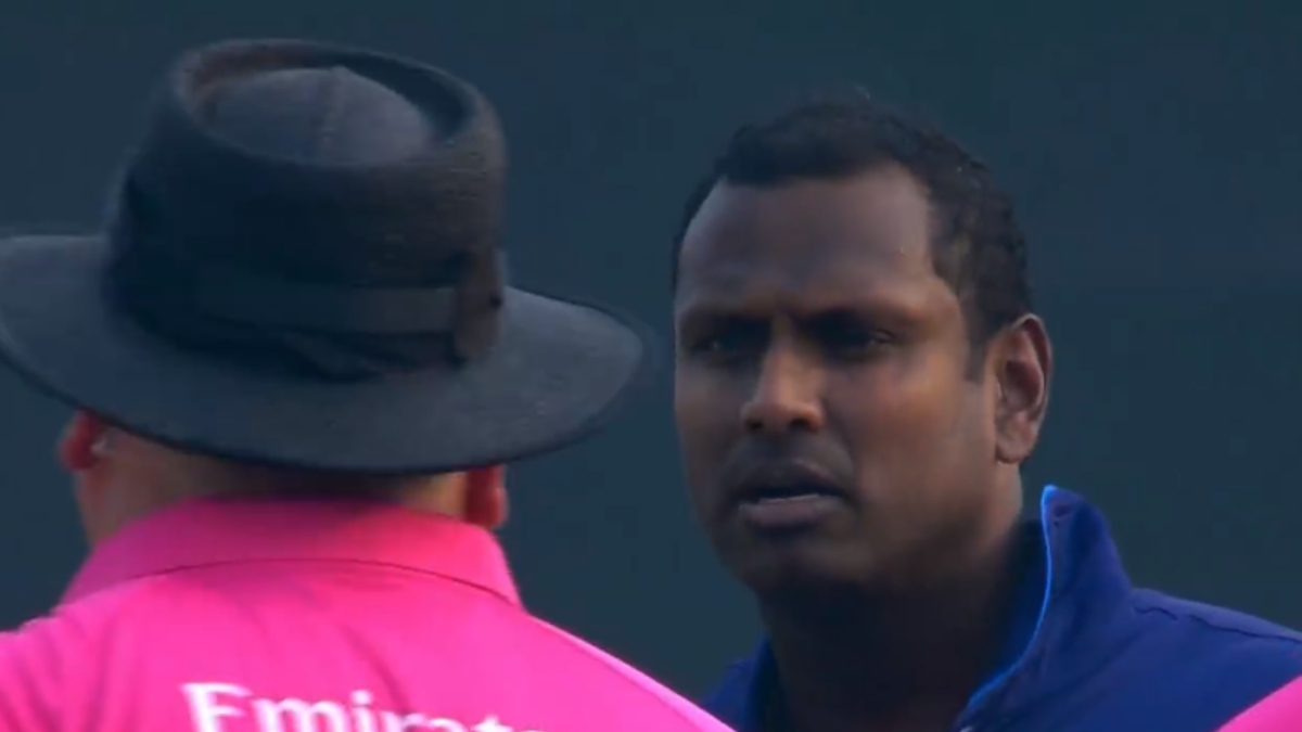 Watch: Angelo Mathews Presents Final Piece of Evidence to Argue He ...