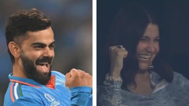 ICC ODI World Cup 2023: Virat Kohli's First WC Wicket Sends Anushka ...