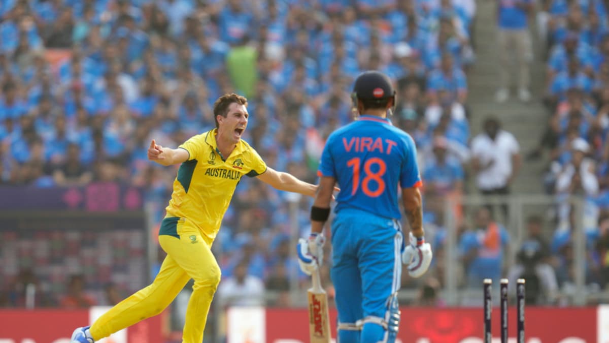 Pat Cummins Silences the Crowd With Virat Kohli's Wicket, Just Like He ...