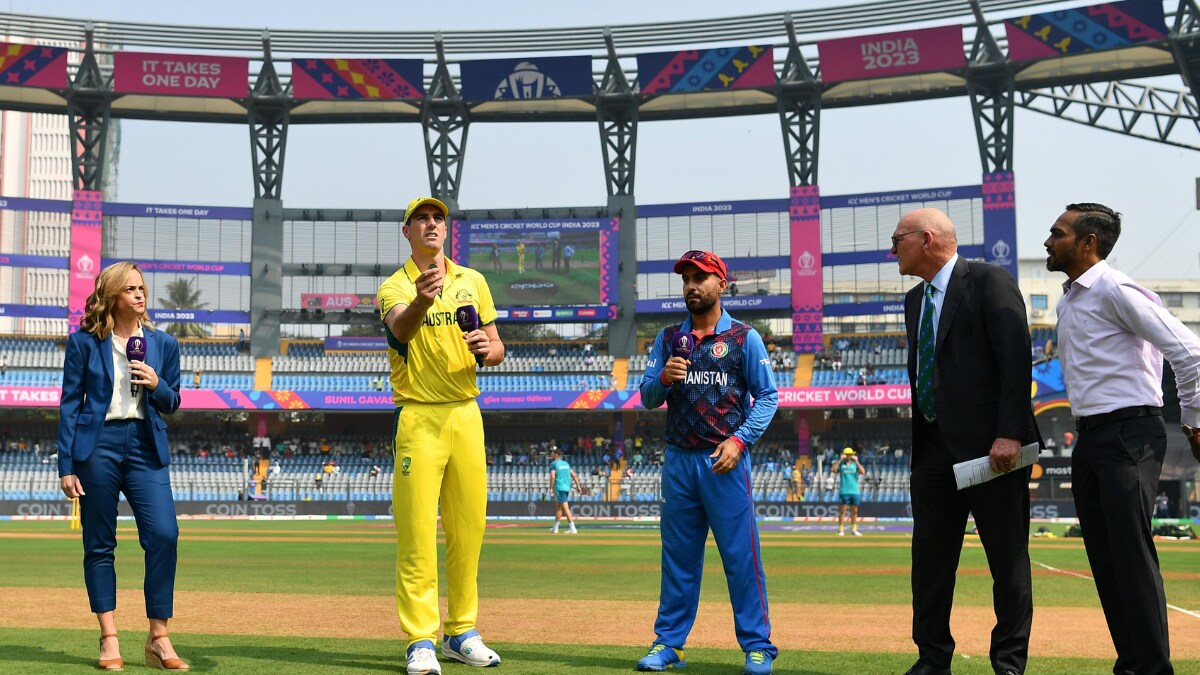 ICC Cricket World Cup 2023: Afghanistan Opt to Bat, Australia's Steve ...