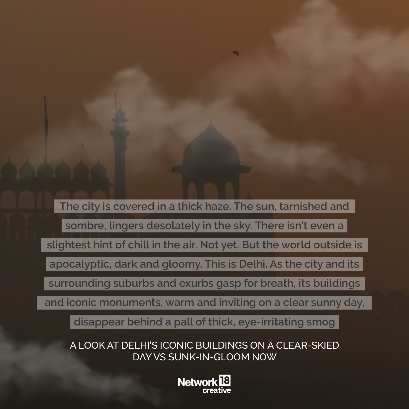 Delhi Pollution: Before-and-After Photos of Iconic Monuments As Air ...